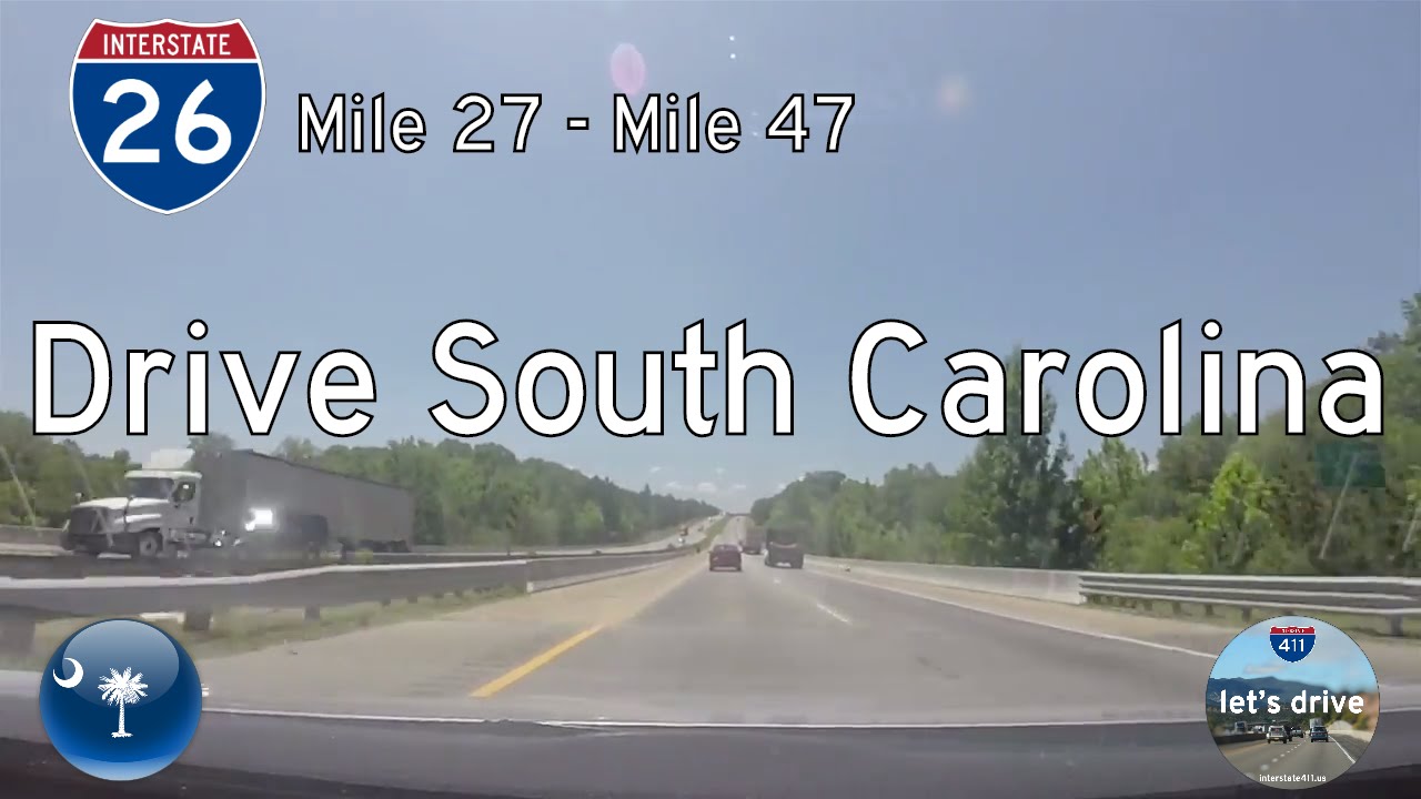 Interstate 26 - Mile 27 - Mile 47 - South Carolina | Drive America's ...