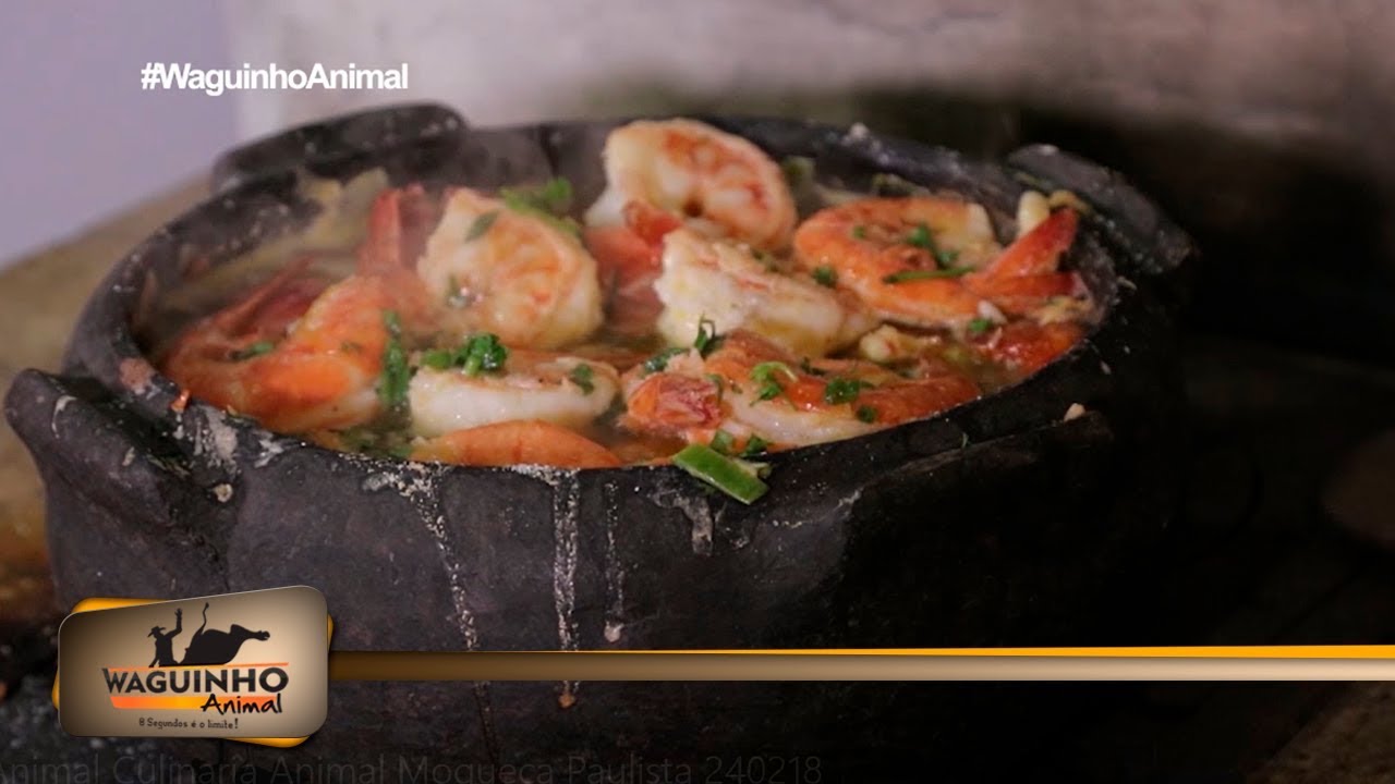 Waguinho Animal - Culinária Animal: Moqueca Paulista 24/02/18 - YouTube
