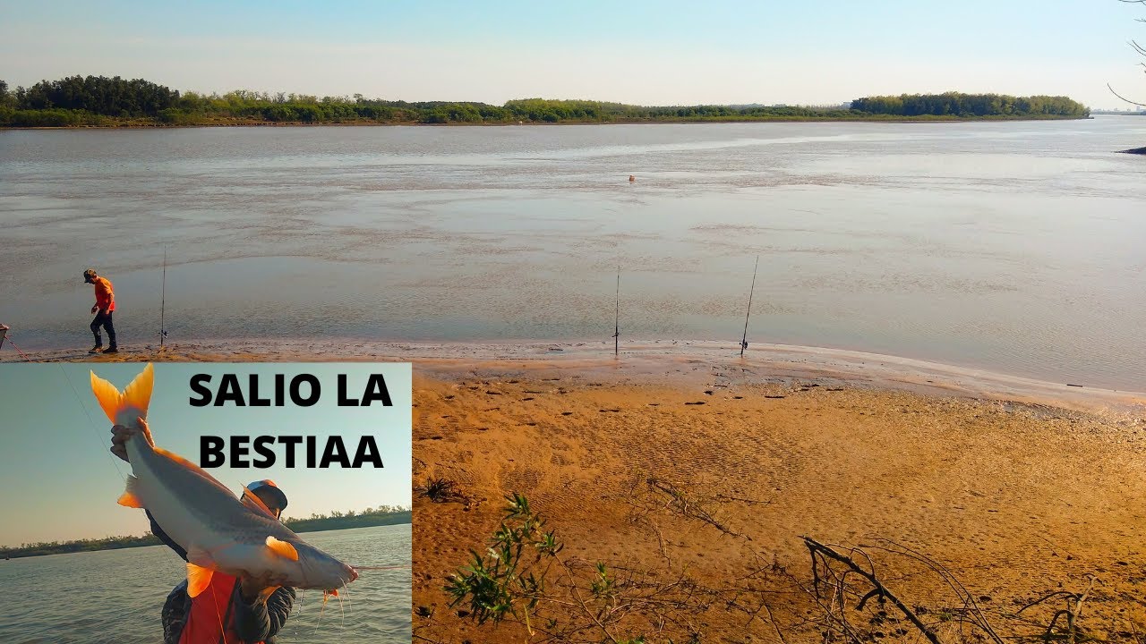 SALIO LA BESTIA EN LOS LUGARES MAS PROFUNDOS, PESCA DE PATI GIGANTE ...