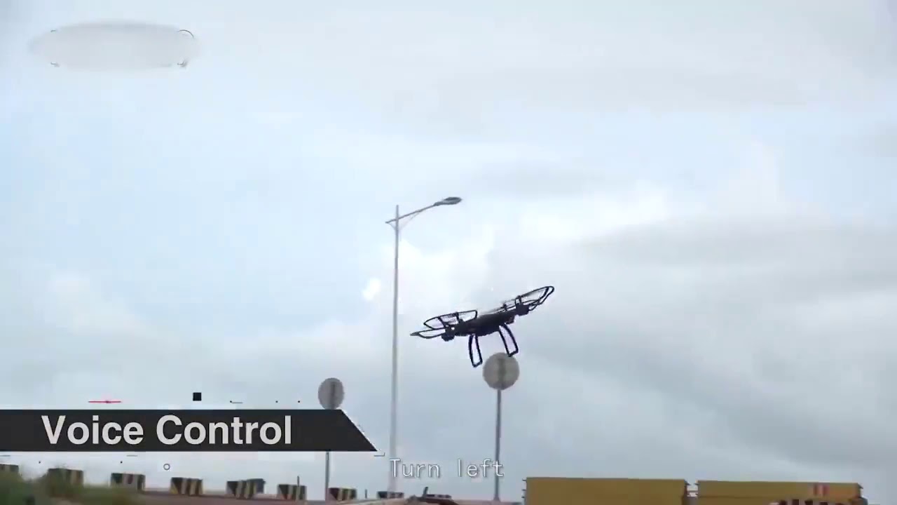 Quadcopter Drone 4K Rotating Camera - YouTube