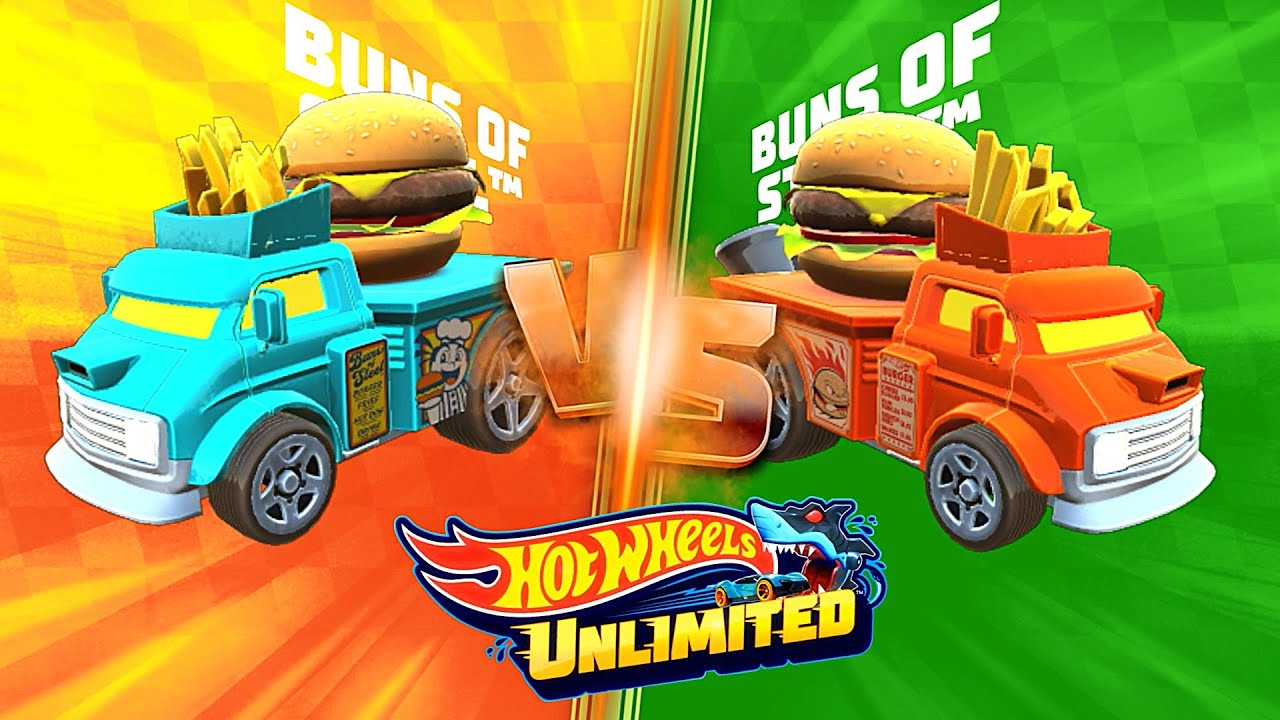 HOT WHEELS UNLIMITED - Let’s Race Buns Of Steel Vs Buns Of Steel - YouTube