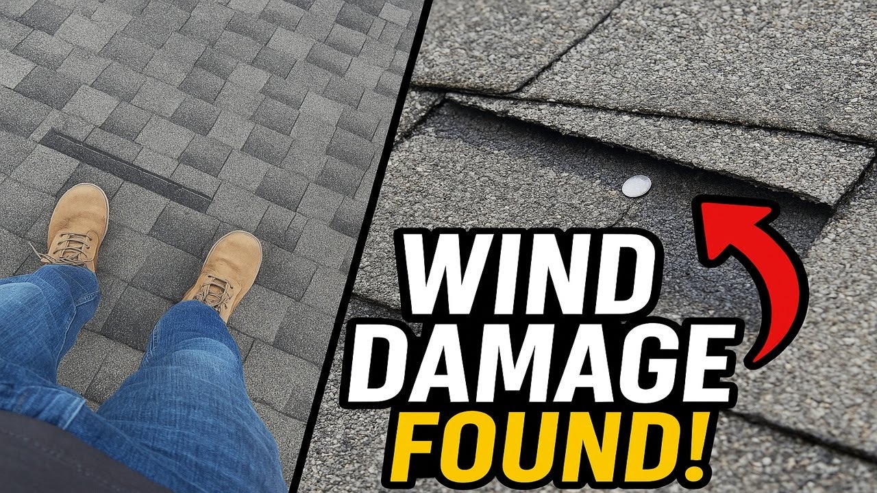 Day in the Life: Full Roof Inspection Uncovers Major Wind Damage ...