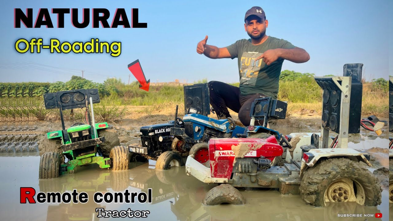 Natural Off-Roading | John Deere | Swaraj 855 | Sonalika | Digi Trac ...