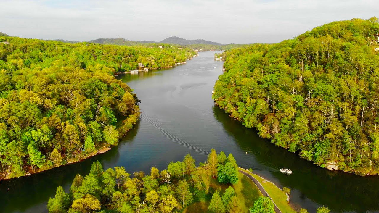 Lake Lure Drone Footage - Lake Lure, NC - YouTube