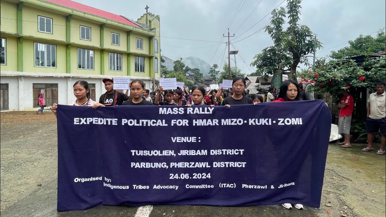 Mass rally Parbung - Expedite Political For Hmar Mizo - Kuki - Zomi ...