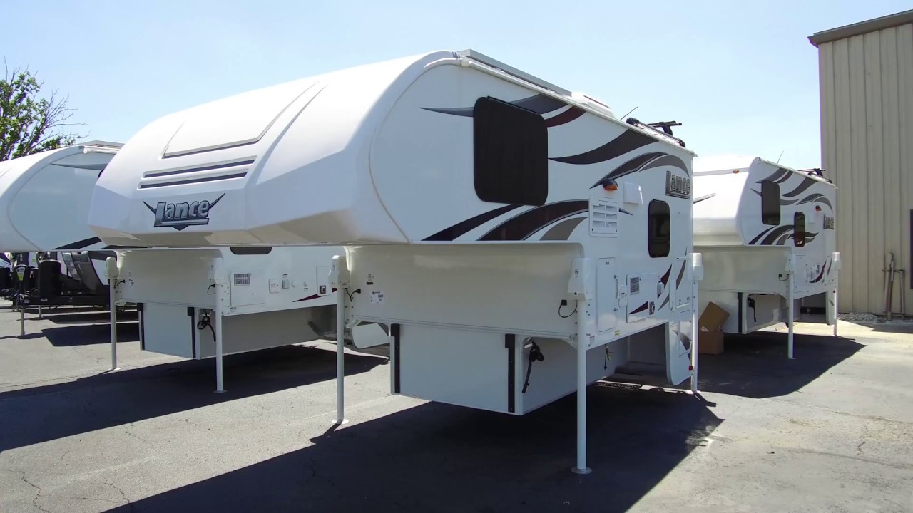 2019 Lance 825 Truck Camper Walk Through - YouTube