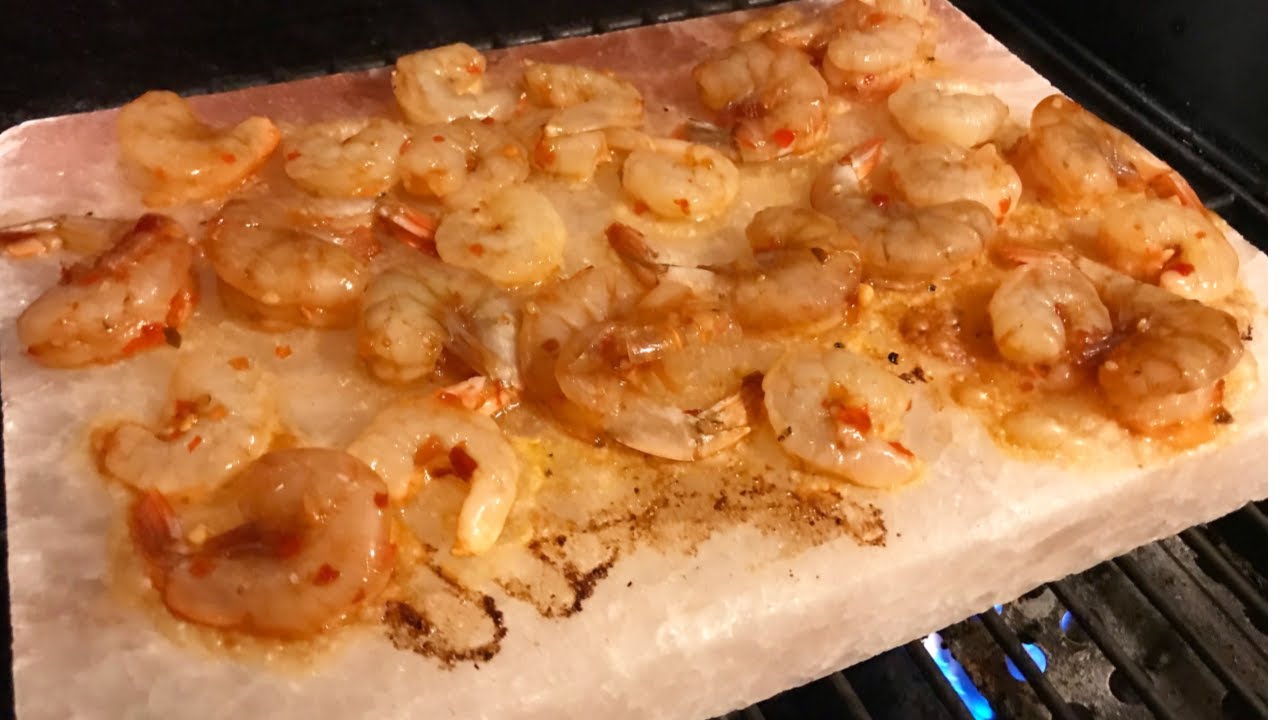 We COOKED Shrimp on a Salt Block! - YouTube