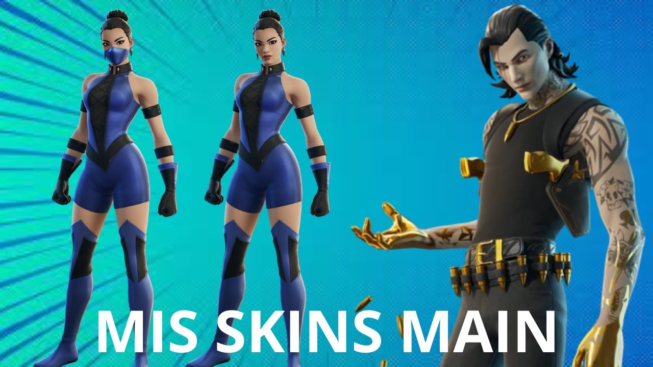 Los Presento Mis 2 Skins Main La Skin De Kitana MK3 Y MIDAS Forajido ...