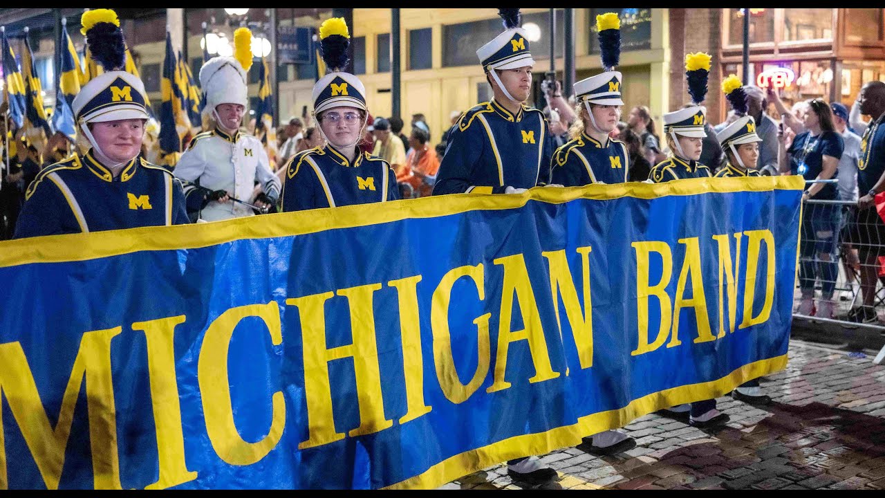Michigan Marching Band 2024-25 Video Yearbook Trailer - YouTube