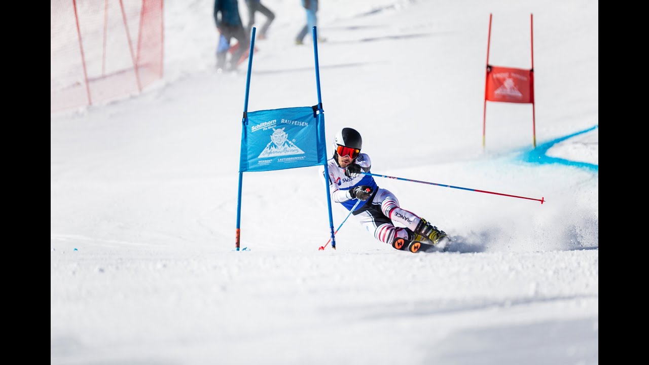 Telemark Sprint race in Mürren, Switzerland, 2022 - YouTube