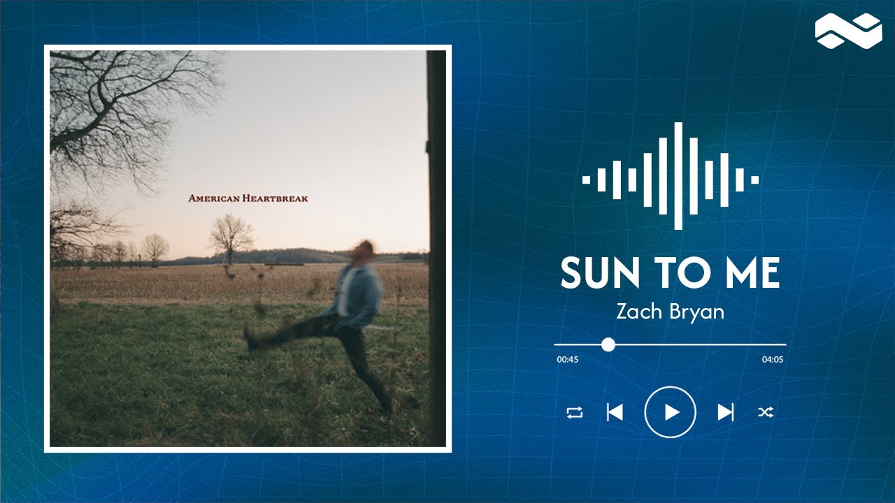 Zach Bryan // Sun To Me (lyrics) - YouTube