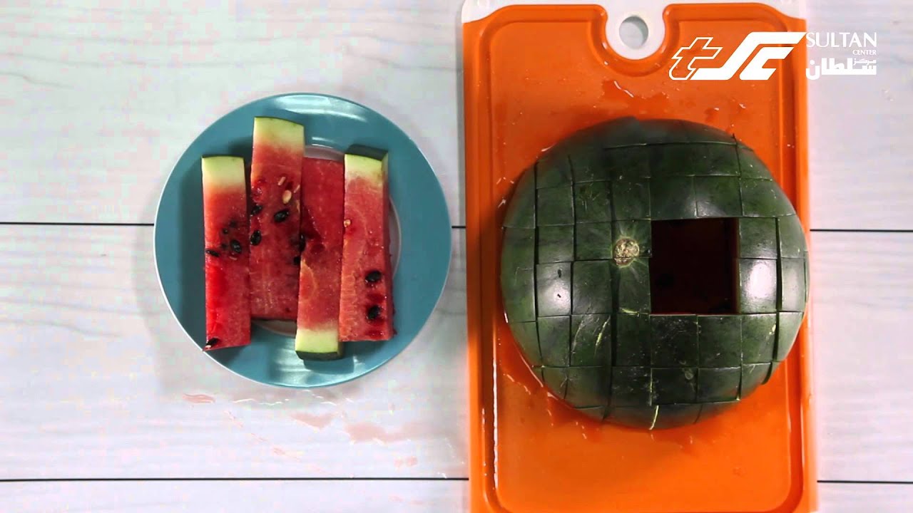 Square-Cut Watermelon Trick - Time-Saving Hack by TSC #1 - YouTube