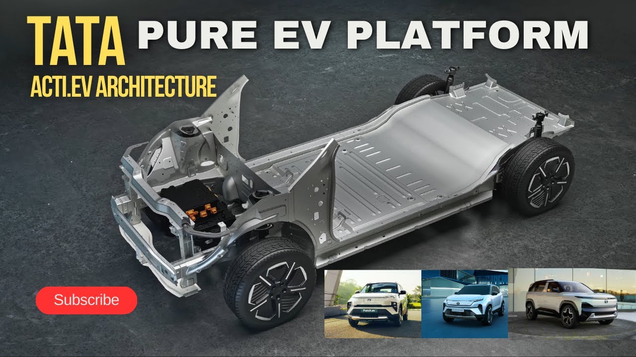 Tata ACTI.EV Pure EV Platform in Details! First EV on this platform is ...