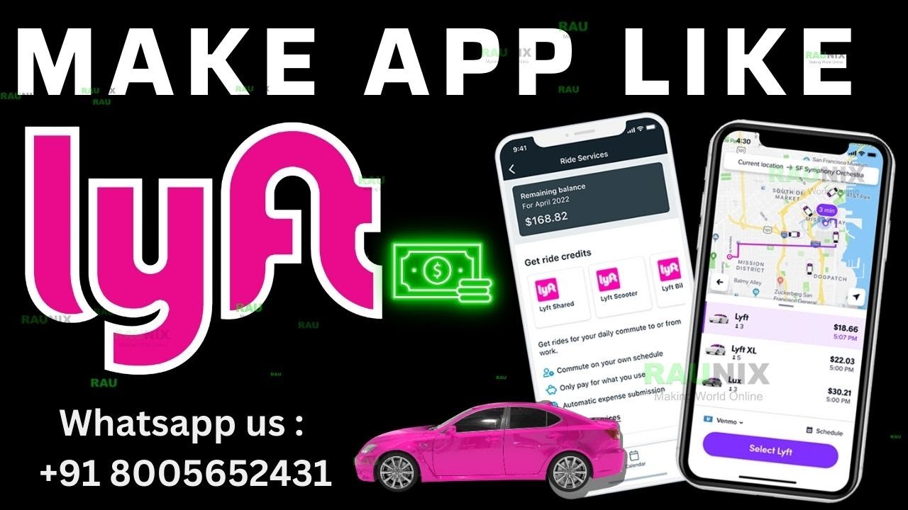 How To Create Taxi App Like Lyft | Make Taxi App Like Lyft | How To ...