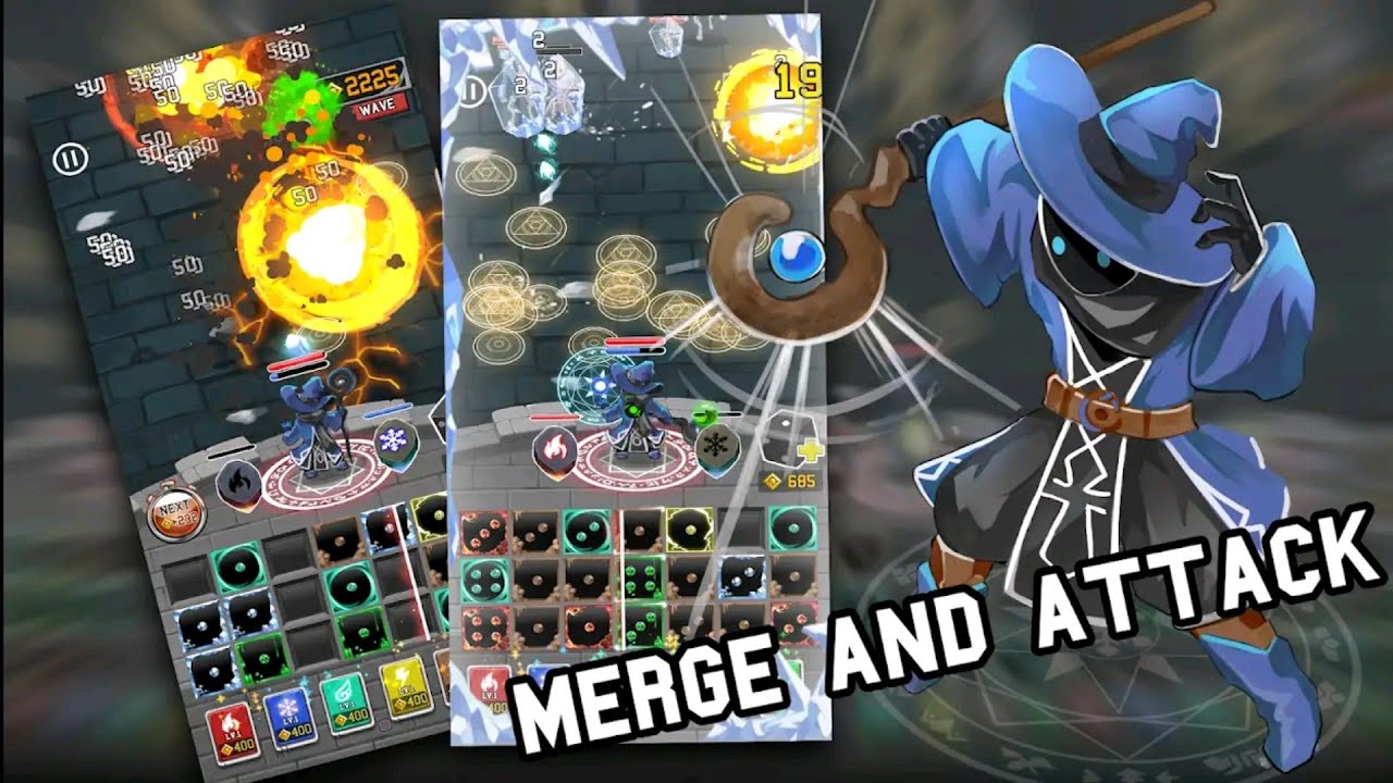 Mage Dice | By 111% [ Android ] A Long Gameplay walkthrough| Set merge ...