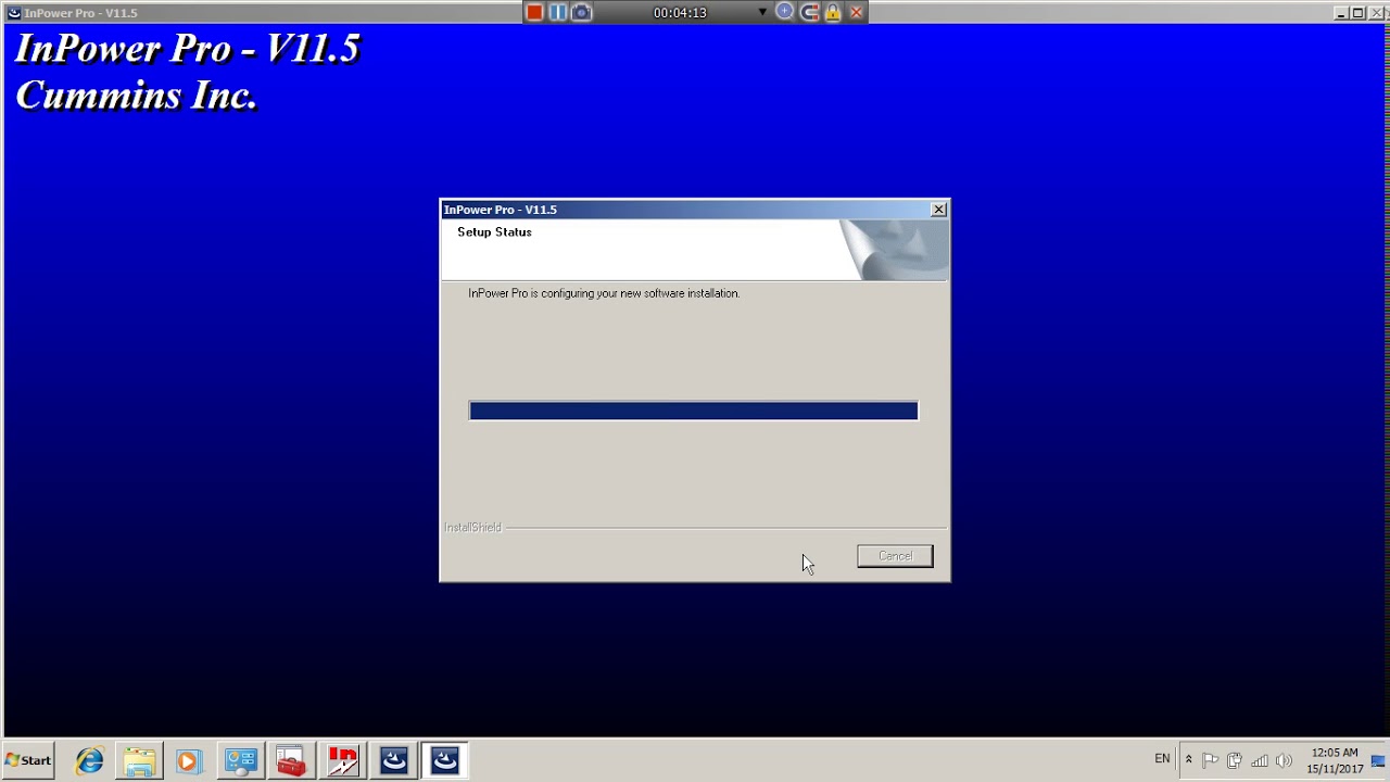 inpower 11 5 Setup With internet Connection - YouTube
