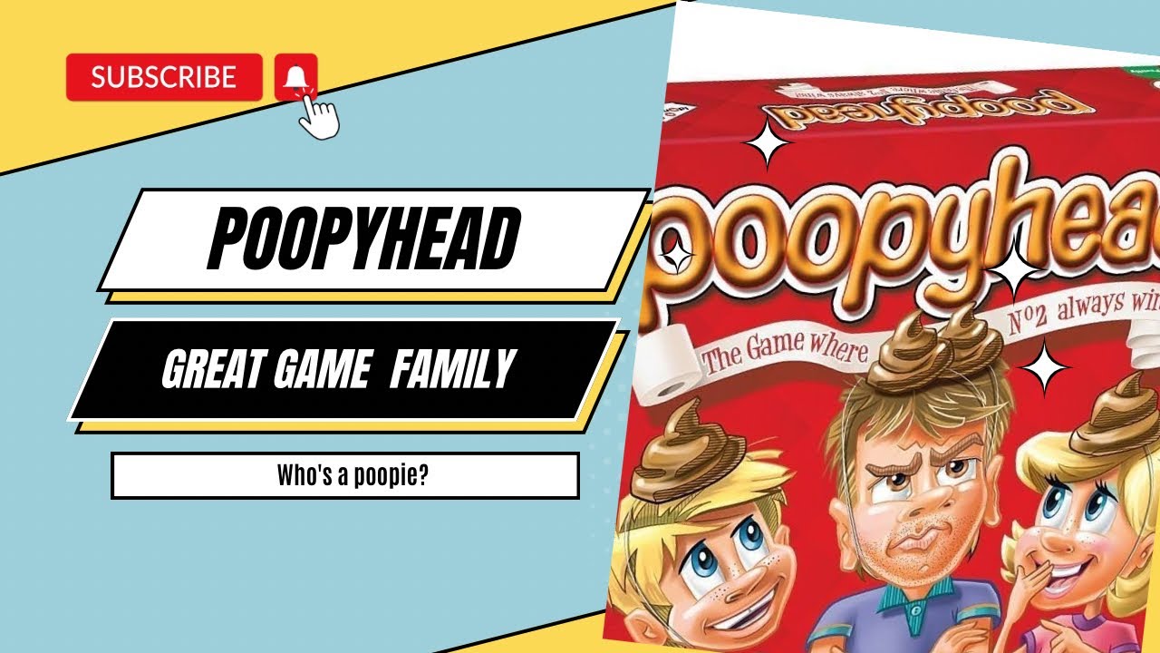 Poopyhead . Крутая игра для всей семьи. Кто какашка? - YouTube