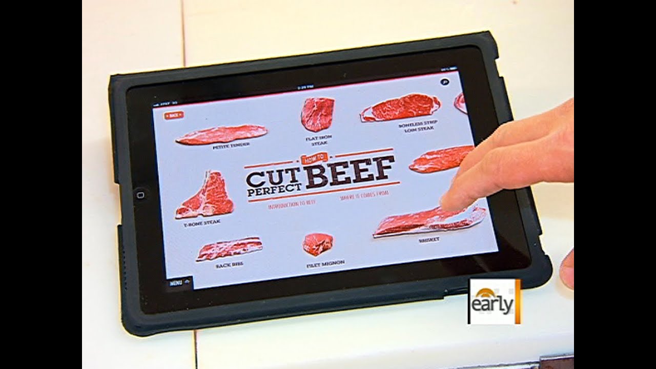 "Big App for Meat" promises butcher's know-how - YouTube