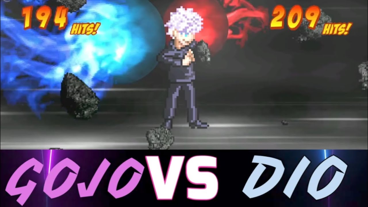 ♦️ JUMP FORCE MUGEN V12 BATTLE GOJO VS DIO JUJUTSU KAISEN JOJO - YouTube