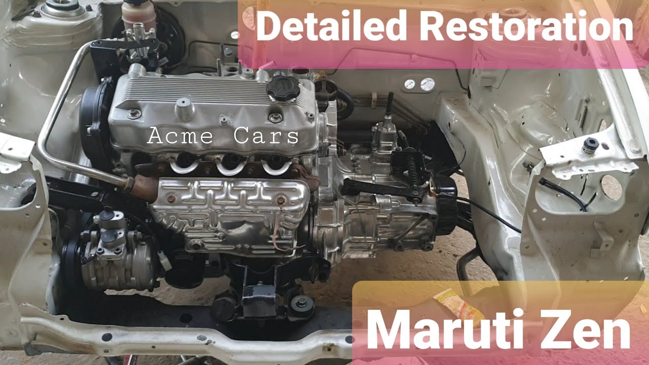 Maruti Zen | 21 Year Old | Restoration | Acme Cars - YouTube
