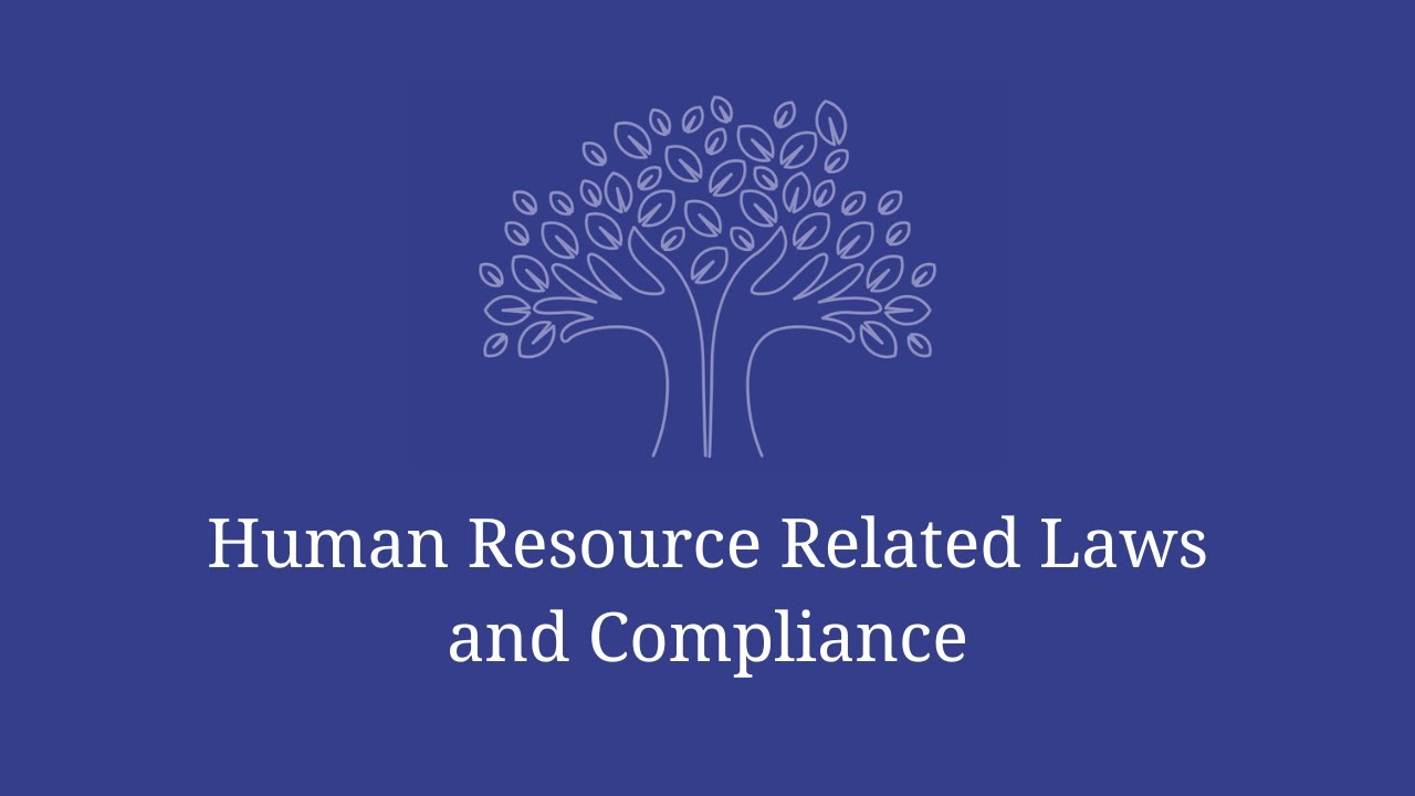 Human Resource Laws and Compliance - YouTube