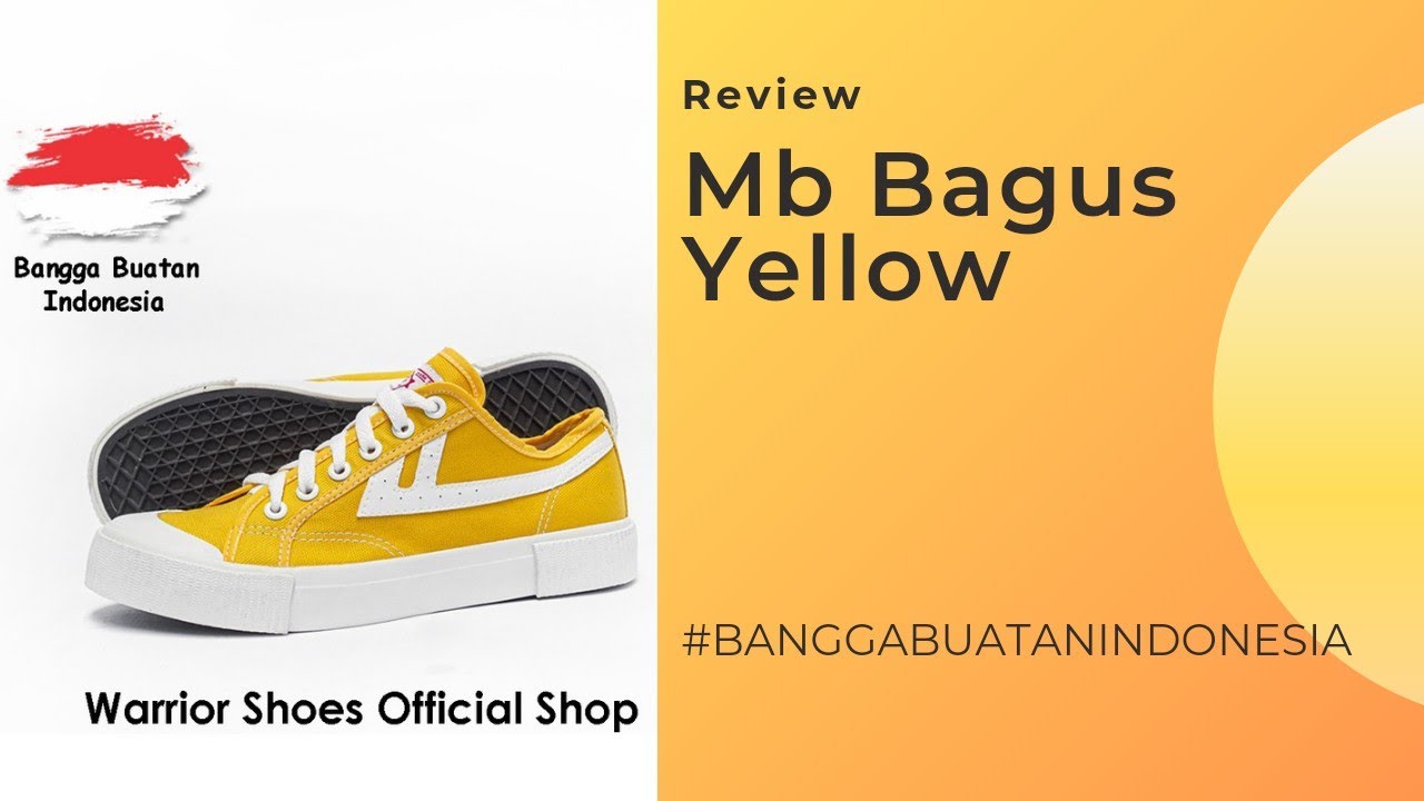 Shoes #10 - Review Sepatu Mb Bagus Yellow - YouTube