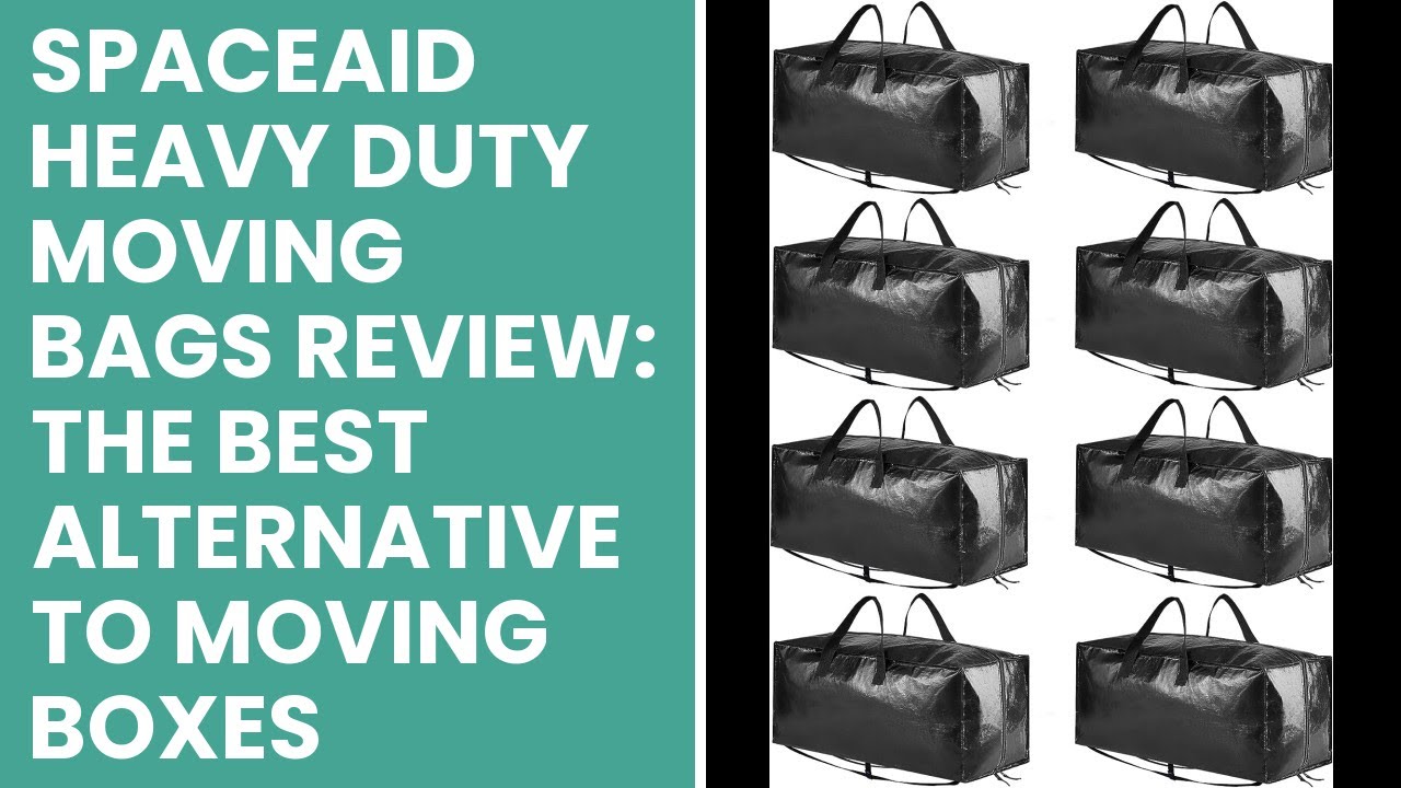SpaceAid Heavy Duty Moving Bags Review: The Best Alternative to Moving ...