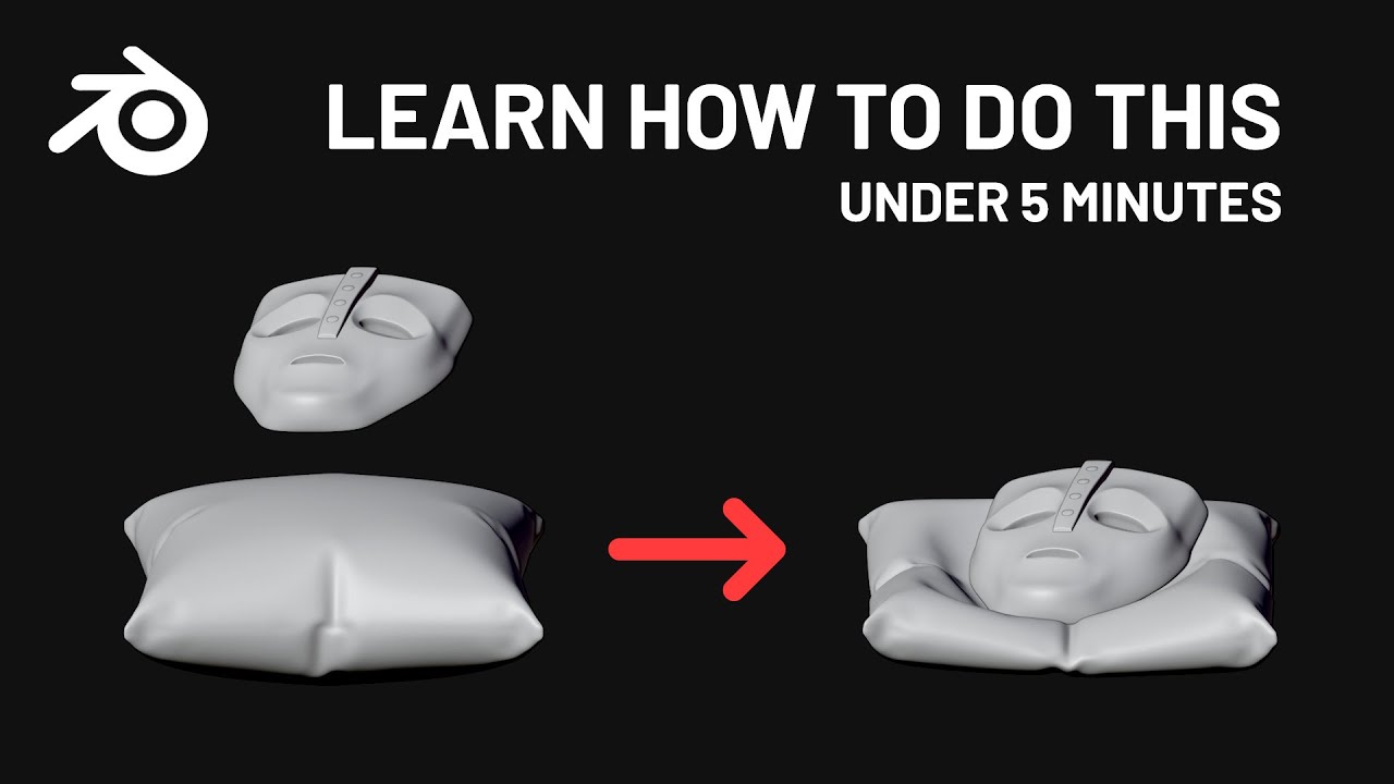 How to realistically put objects on pillows in Blender under 5 minutes ...