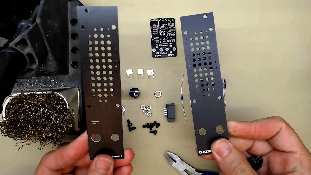 Clacktronics - Mini-Speaker full kit - Build and test video - YouTube