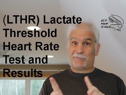 Lactate Threshold Heart Rate (LTHR) Test and Results - YouTube