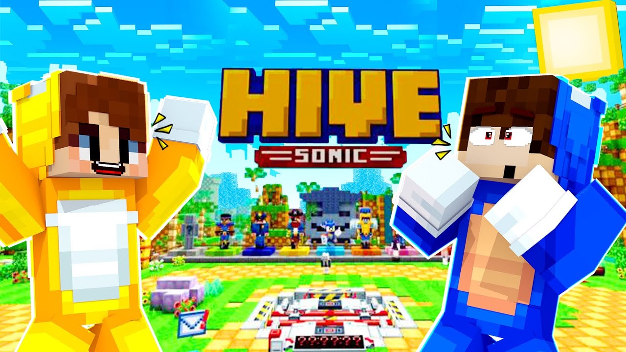 Minecraft The Hive Sonic Event - SONIC THEMED MINI-GAMES?! [1] - YouTube