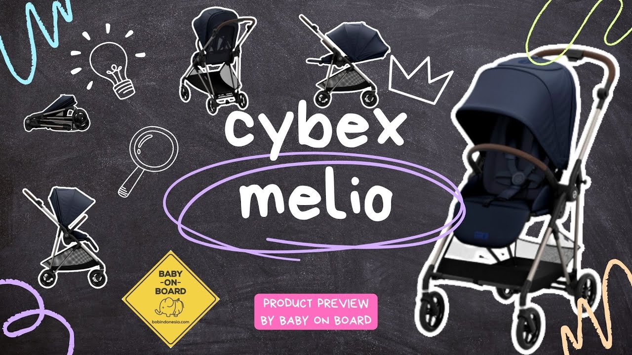 Cybex Melio Compact Stroller (Germany brand stroller) - YouTube