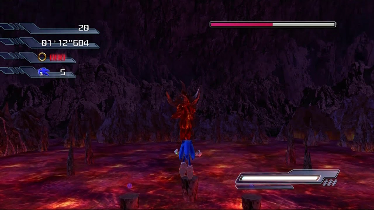 Sonic '06: Iblis Phase 2 (No Gems) Speedrun in 2'14"111 [Old WR] - YouTube