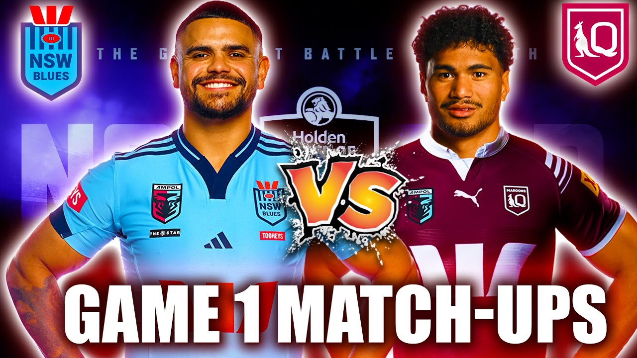 State of Origin 2025 | Game 1 Head-to-Head Battles & Tips - YouTube