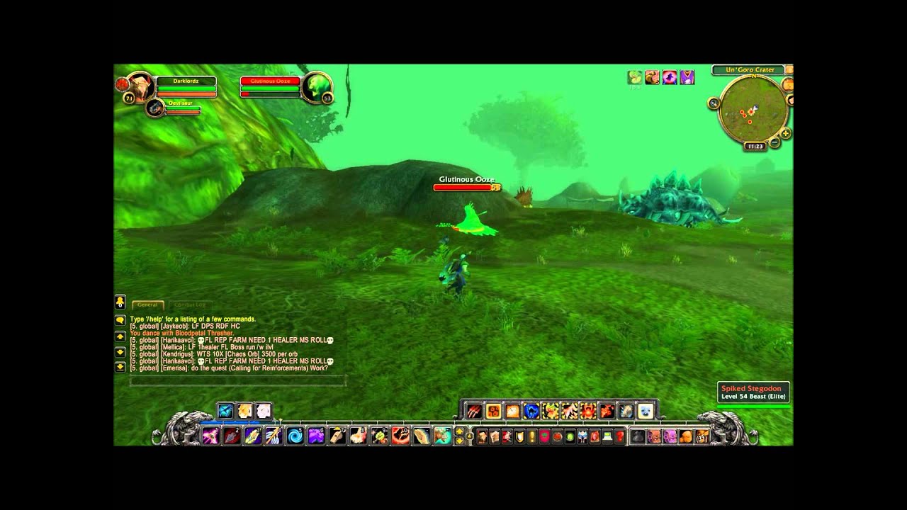 How To Tame A Black Devilsaur On World Of Warcraft - YouTube