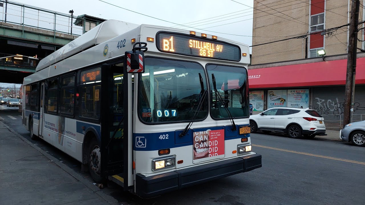 RARE: 2011 C40LF Action on the B1 - YouTube