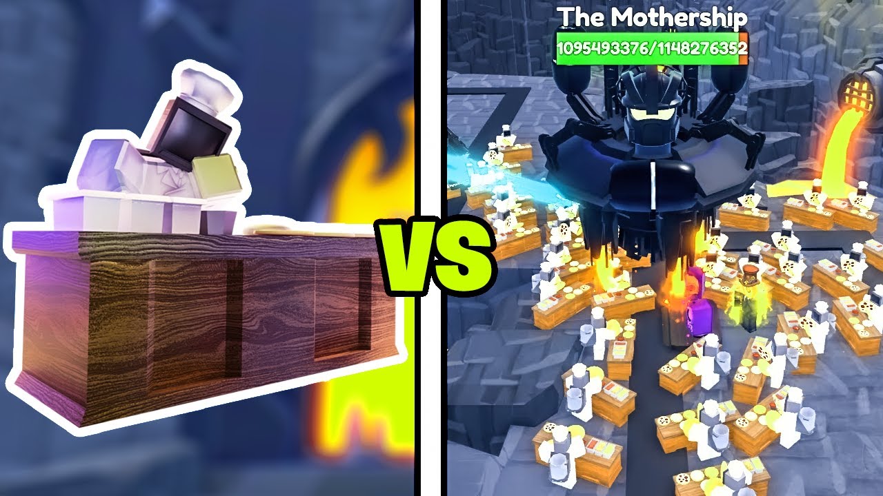 100 CHEF TV MAN VS THE MOTHERSHIP TOILET (TOILET TOWER DEFENSE) - YouTube