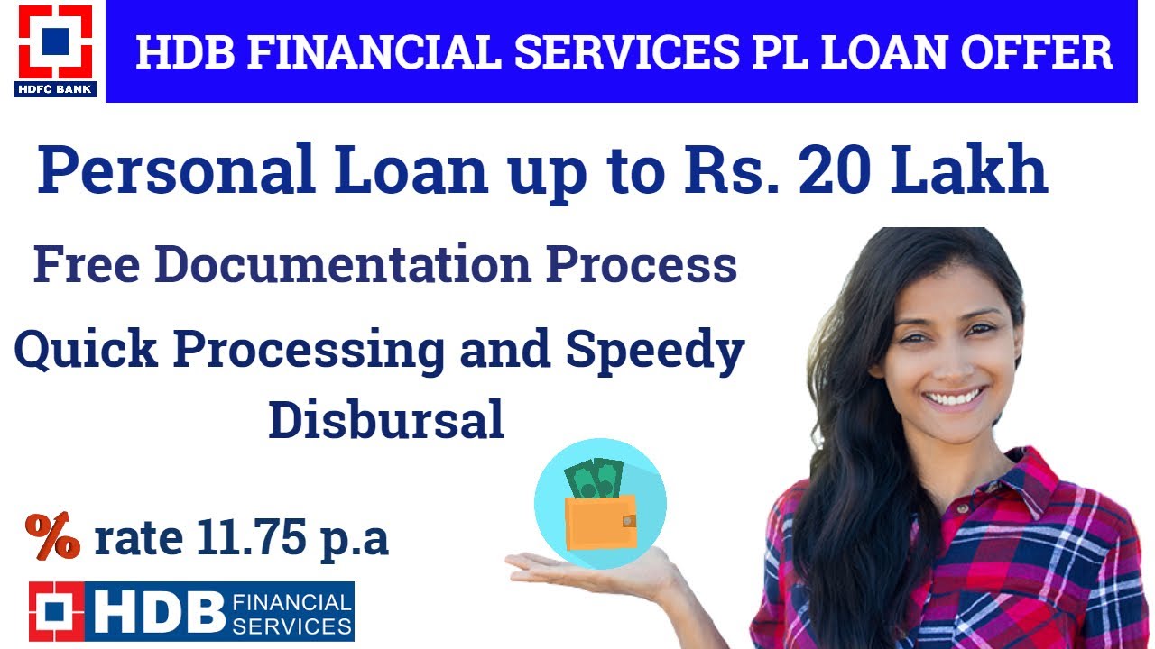 HDB finance pl loan kese le | instant pl loan |selfemployed business ...