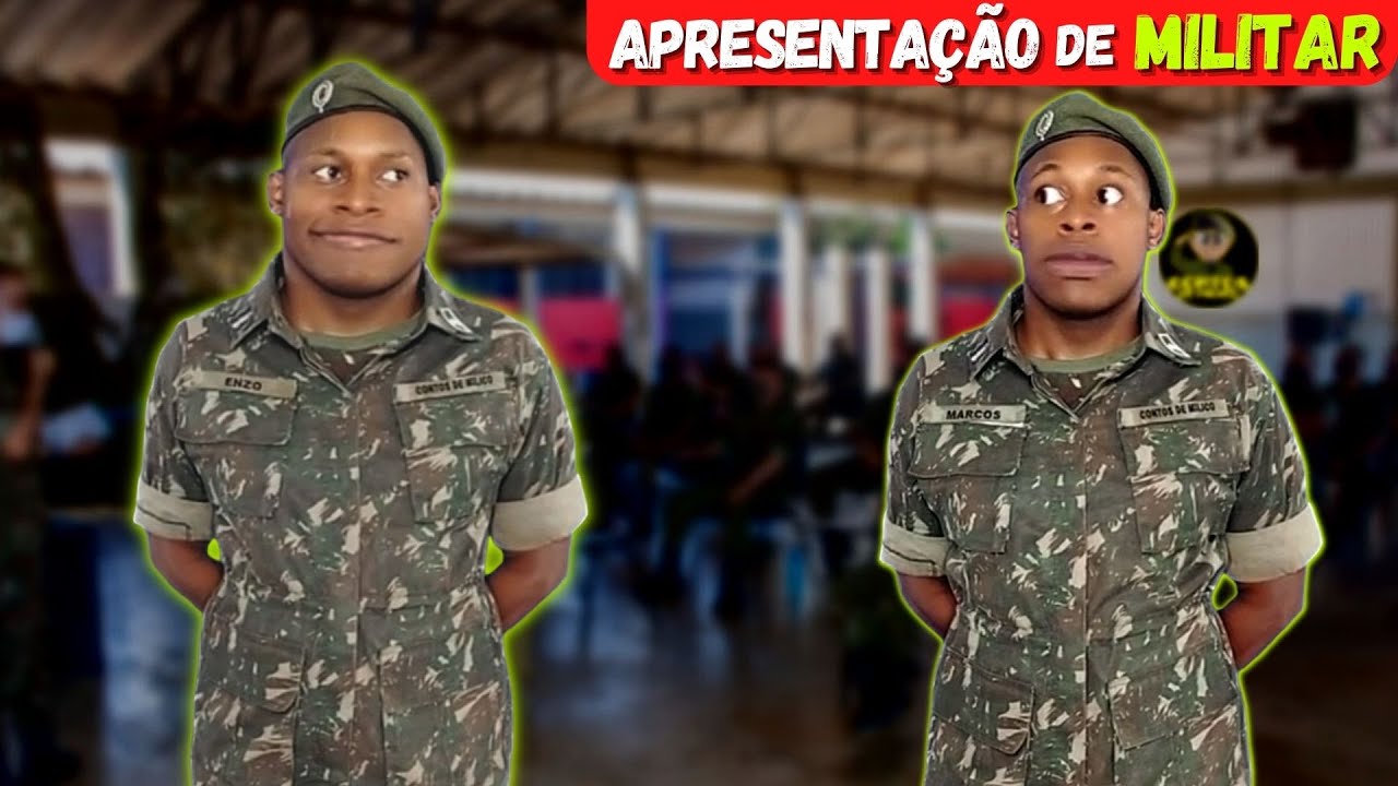 Conheça Os Novos Militares Do Contos De Milico (Humor Militar) - YouTube