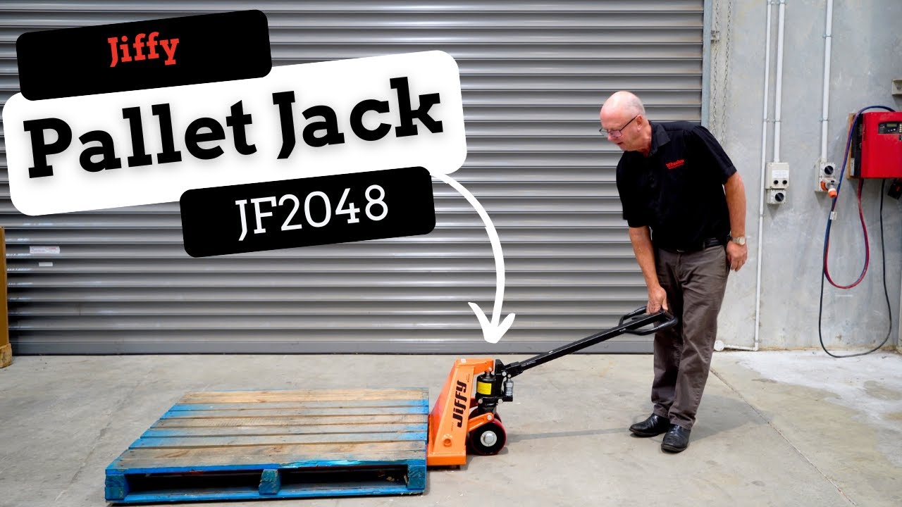 Jiffy Pallet Jack - Overview With John From Wheelco - YouTube