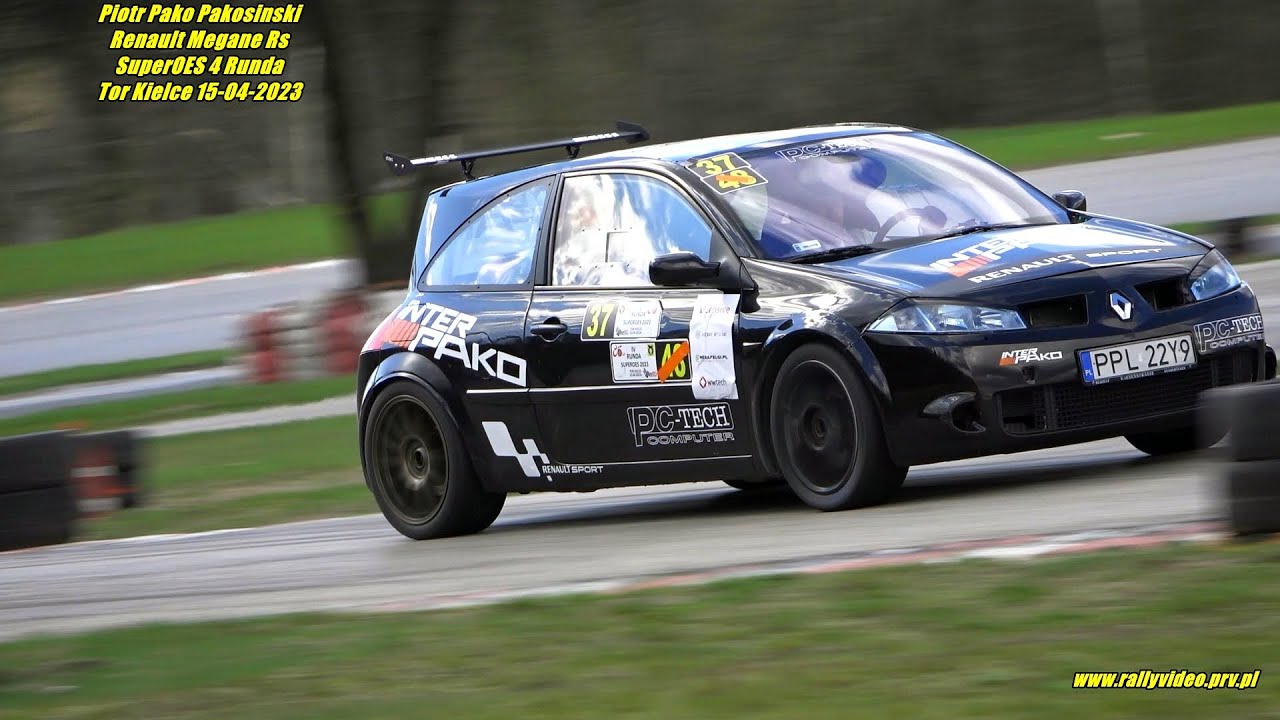 Renault Megane Rs - Piotr Pako Pakosinski - SuperOES 4 Runda Tor Kielce ...