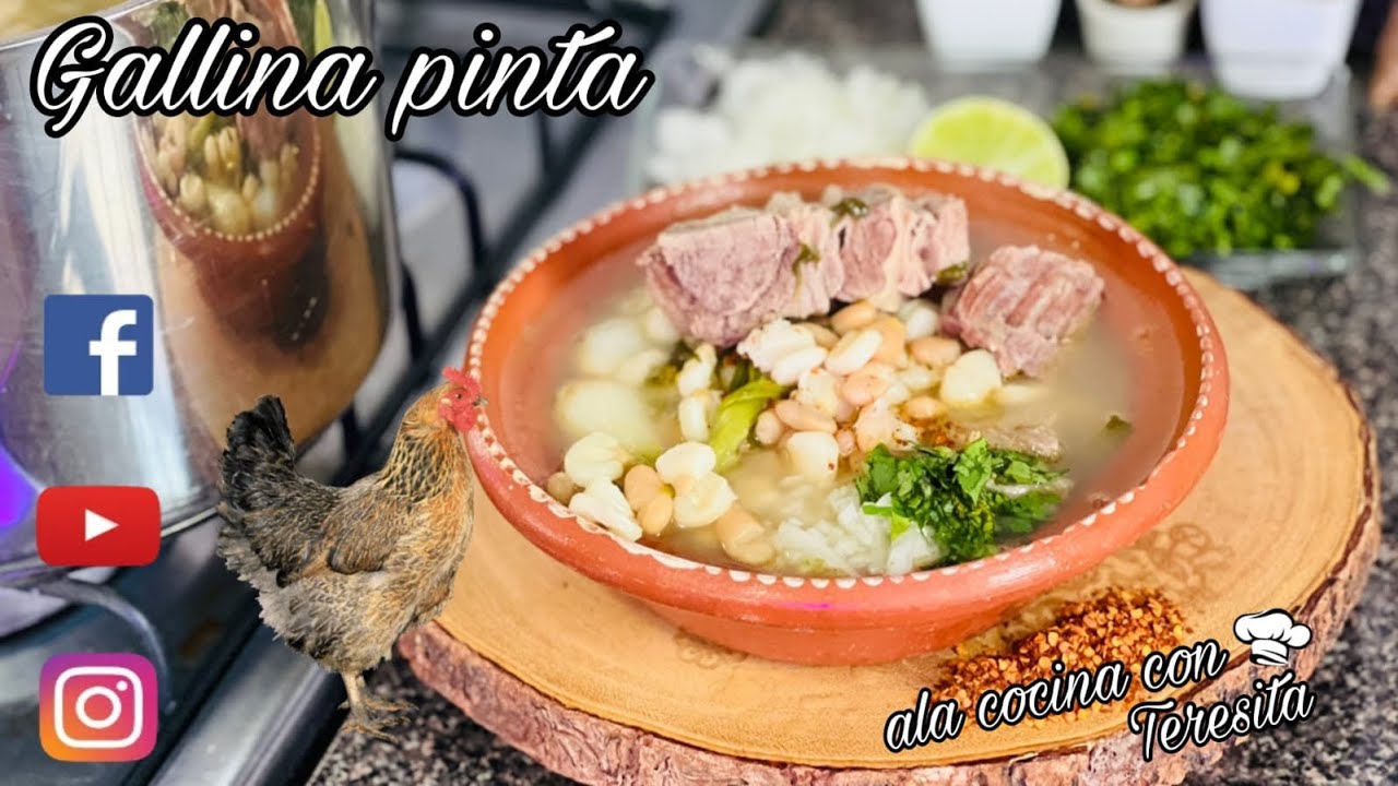 GALLINA PINTA CALDO DELICIOSO 🤤 ESTILO SONORA MUY SABROSO 😋 ⬇️ - YouTube