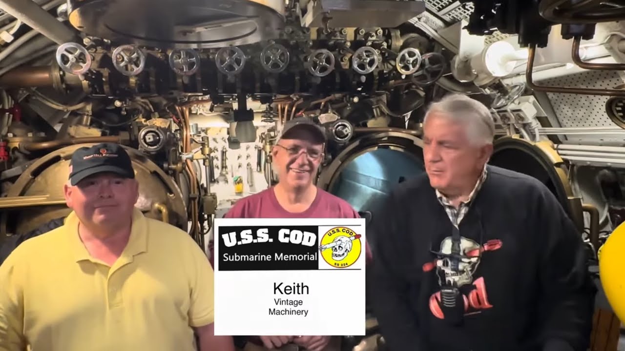 Vintage Machinery on USS Cod and Harder (w/@VintageMachinery ...