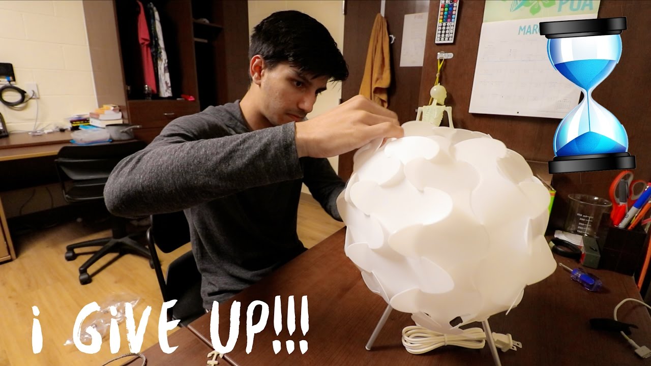 Ikea Lamp Origami! - YouTube