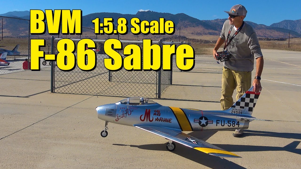 T.J. Morgan... BVM 1:5.8 Scale F-86 Sabre... Saturday, November 2, 2024 ...