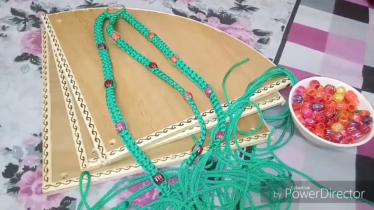Macrame corner new design at home - YouTube