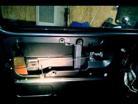 Vanagon Power Window Regulator removal1 - YouTube