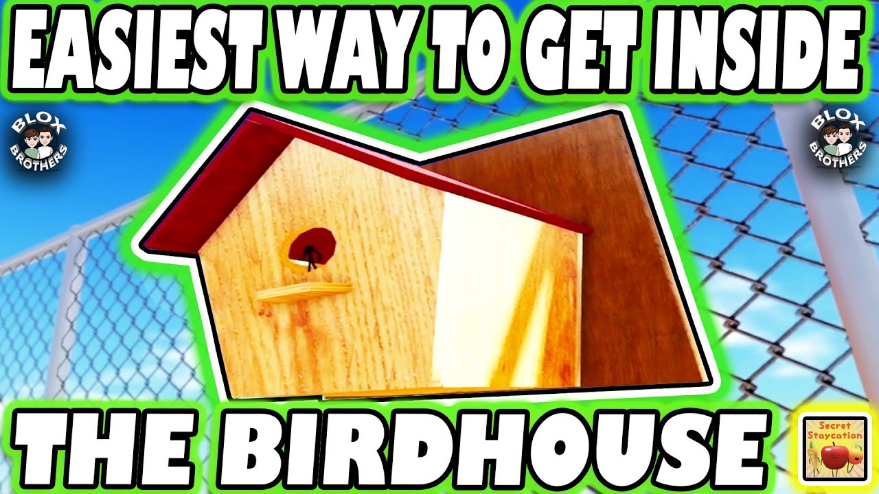 EASIEST WAY How To Get Inside " THE BIRDHOUSE " / Easy Tutorial Steps ...