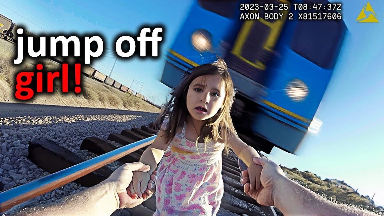 When Cops Save People SECONDS from D€#th - YouTube