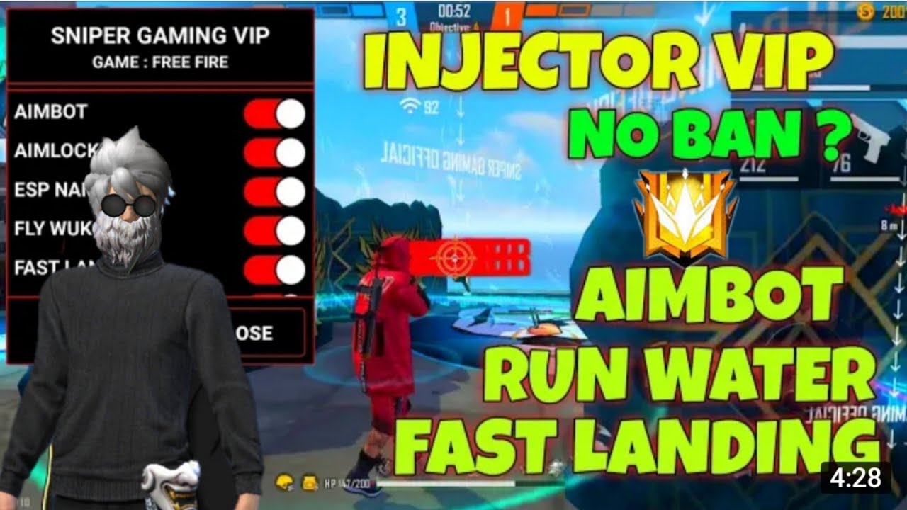 Free Fire Injector Vip 100% Antiban | Auto Headshot Free Fire Max ...
